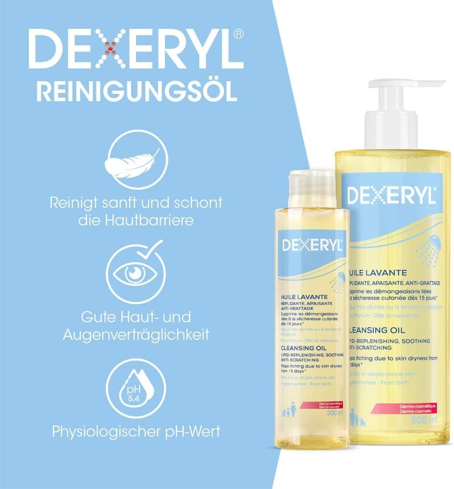 DEXERYL Cleansing Oil for Dry and Eczema Prone Skin - 500ml
