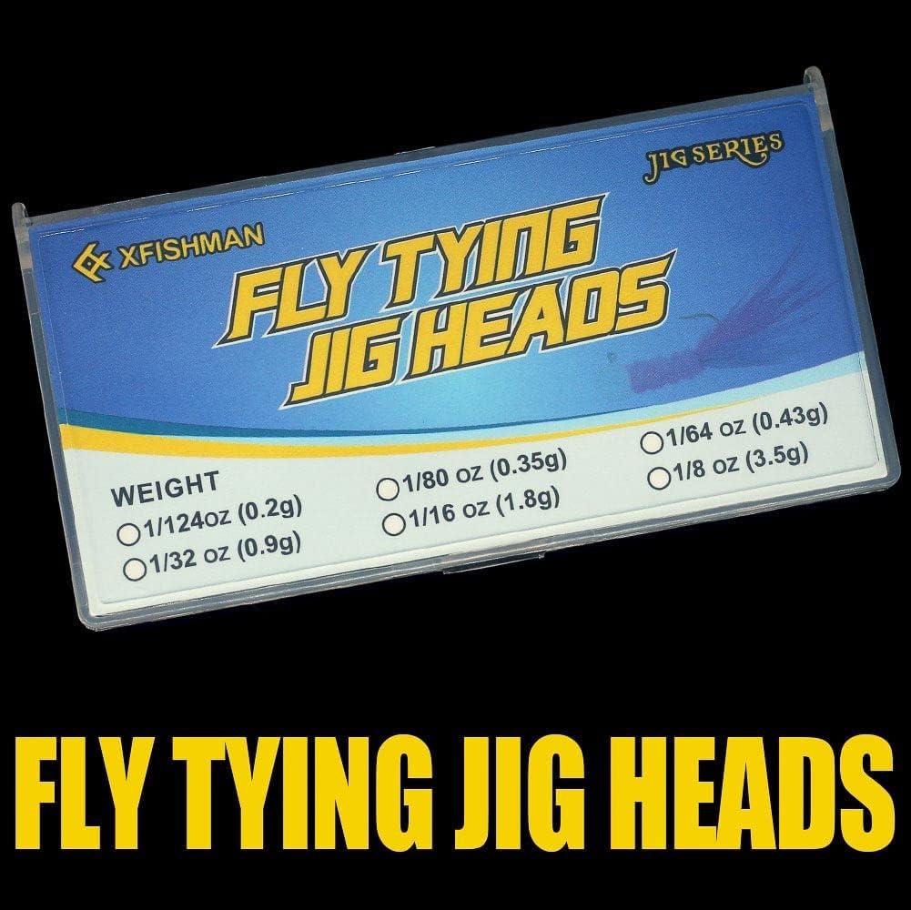 Fly Tying Jig Heads - DIY Crappie Trout Flies 1/8oz - 25 Pack | Buy Now ...