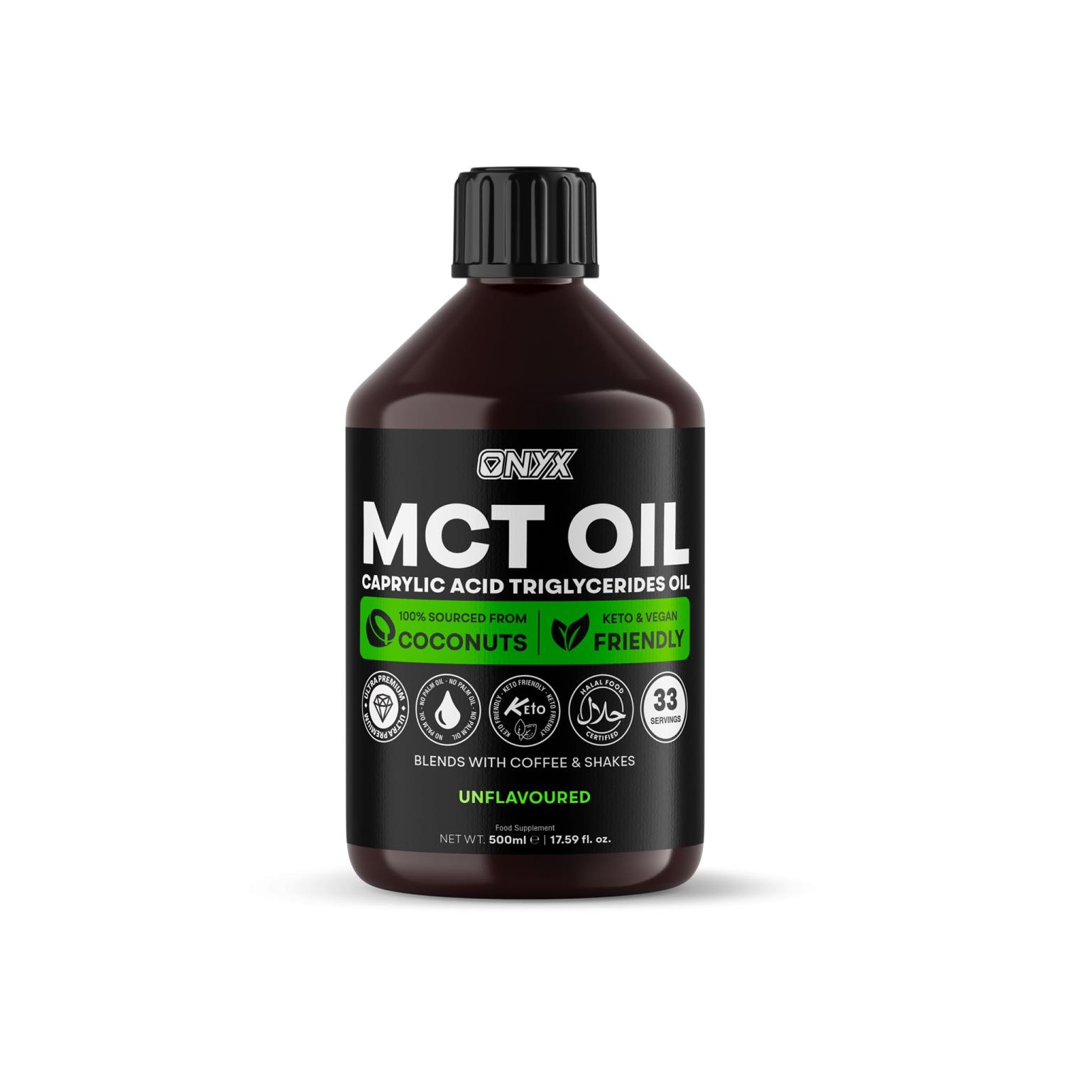 PURE MCT Oil - 100% Pure Premium MCT C8 & C10 Coconut Oil Sustainably ...