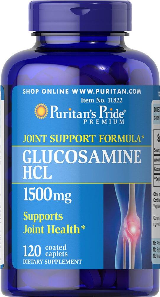 Puritan's Pride Glucosamine 1500mg 120 Caplets - Joint Support ...