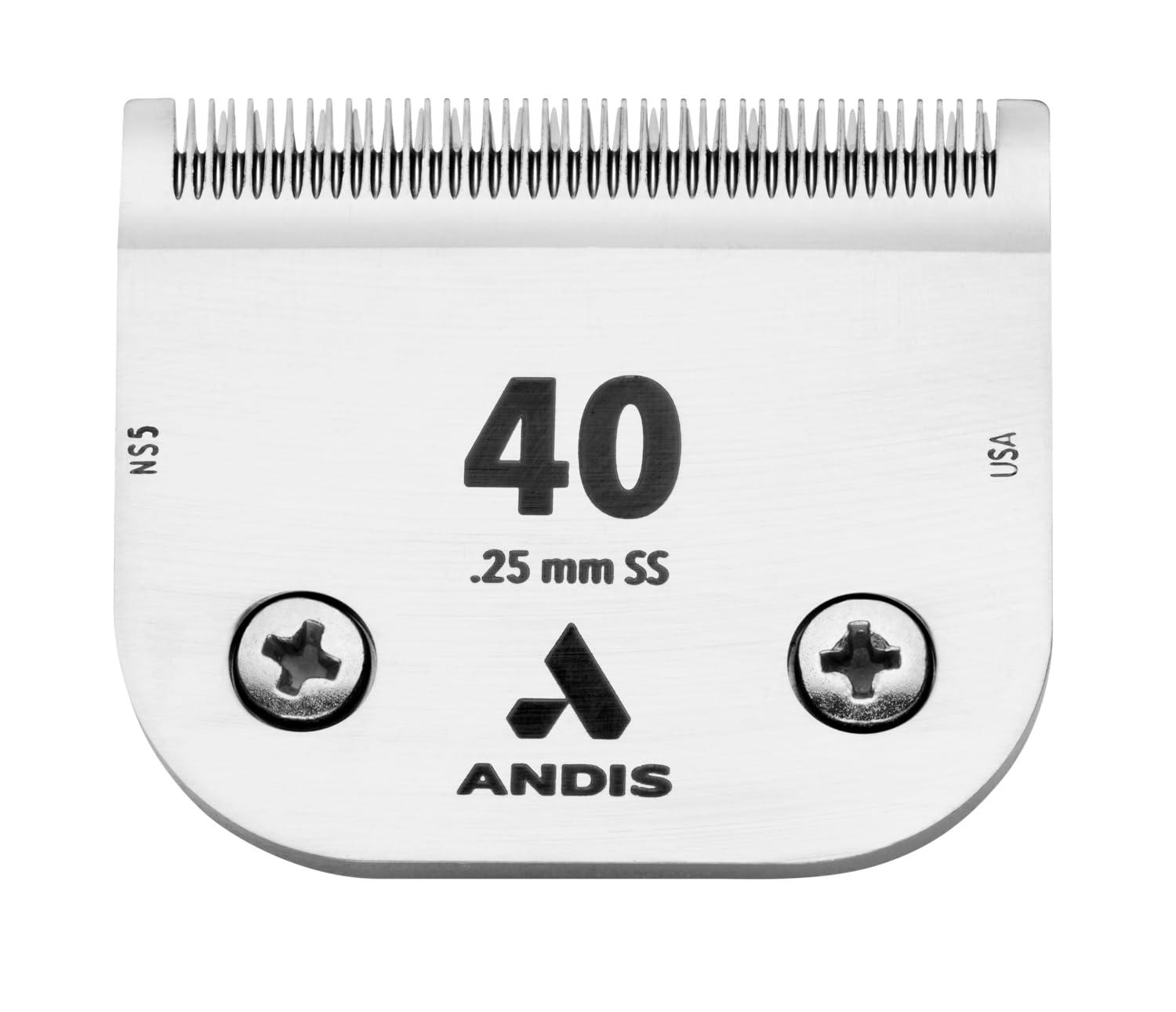 Andis Ceramic Edge Carbon Coated Steel Pet Clipper Blade - Precision ...