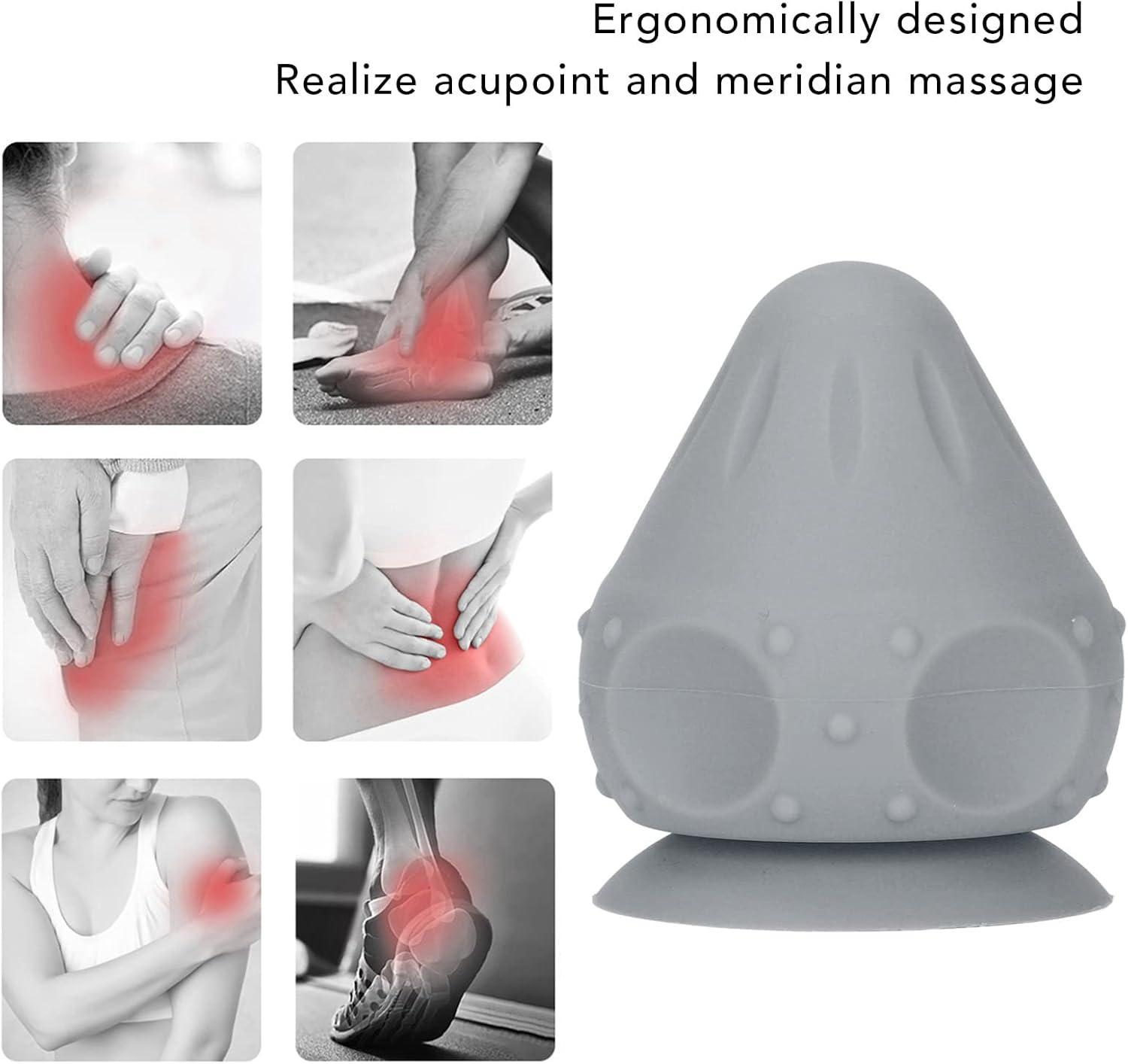 Trigger Ball Massage Device - Silicone Myofascial Trigger Point Ball ...