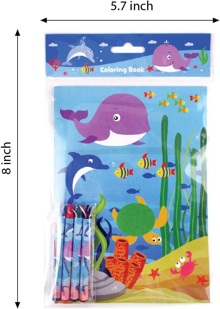 ocean themed coloring book