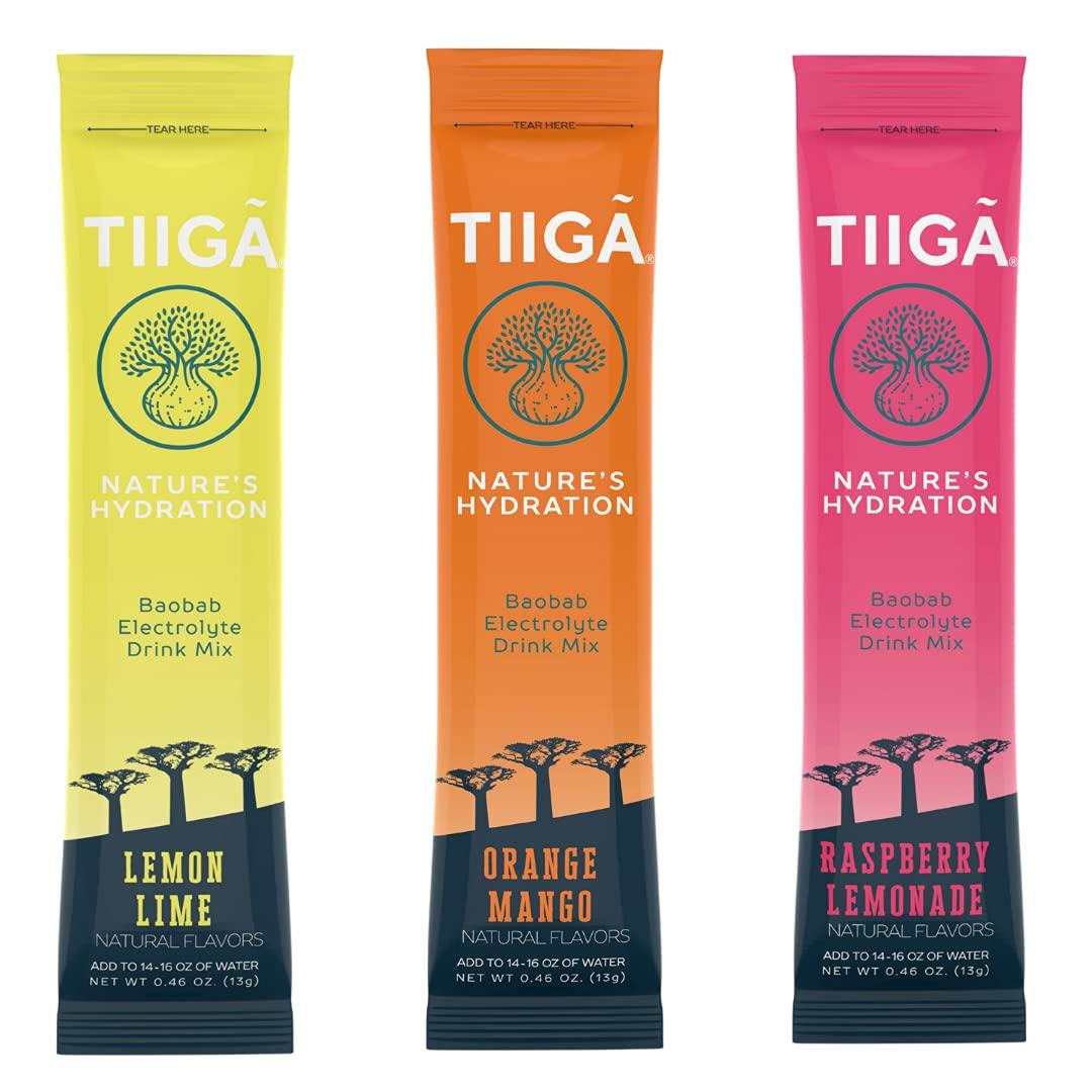 Tiiga Gut Friendly Hydration Drink - Baobab Superfruit Prebiotic ...