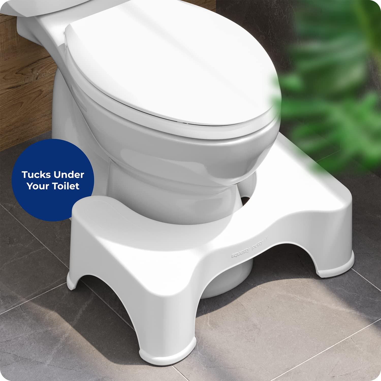 Squatty Potty 7 Inch White Toilet Stool - Original Bathroom Stool | Buy ...