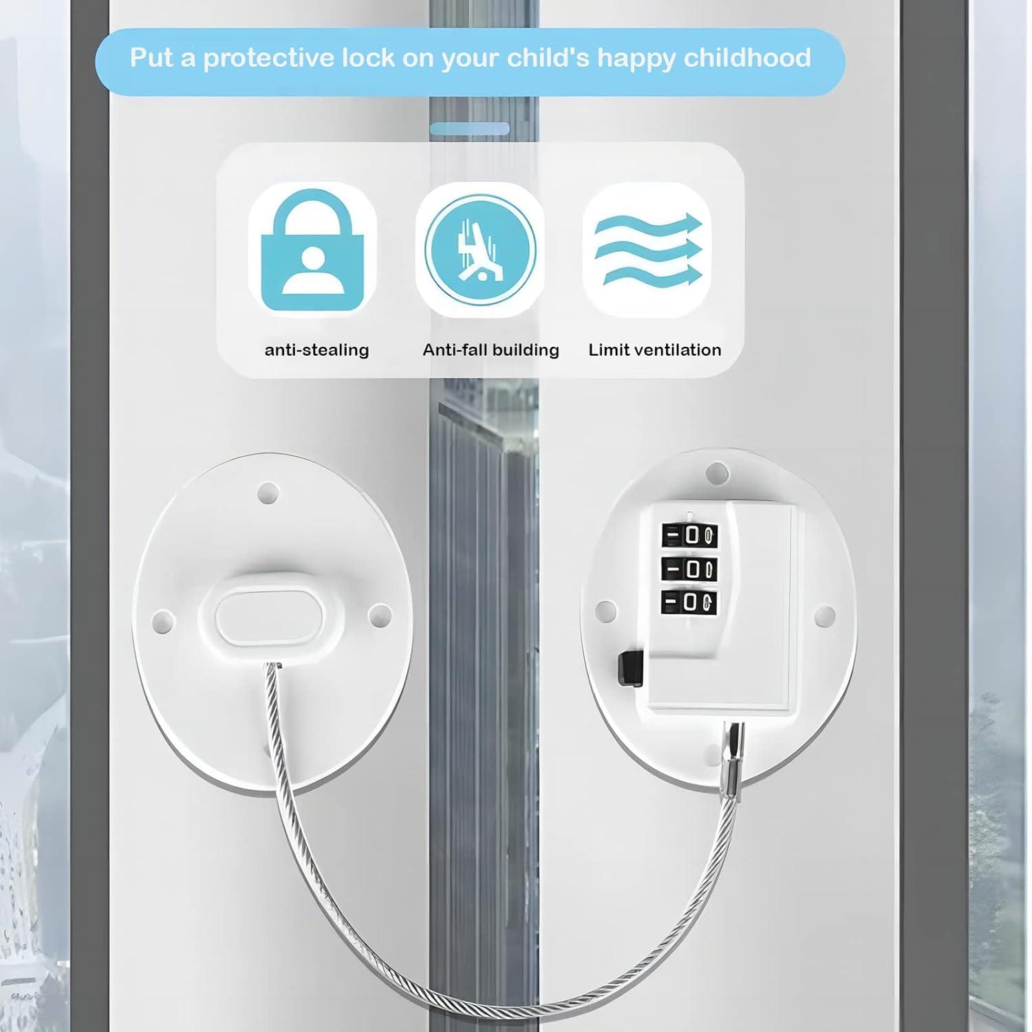 Skyzone Code Lock for Refrigerators & Windows - Child Safety Lock UPVC ...