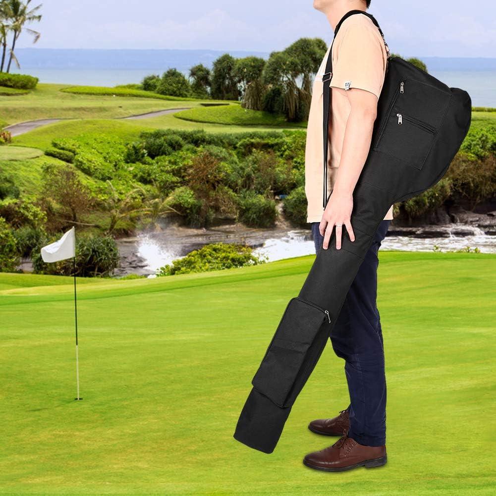Foldable Black Golf Sunday Bag for Training & Travel | Mini Course ...