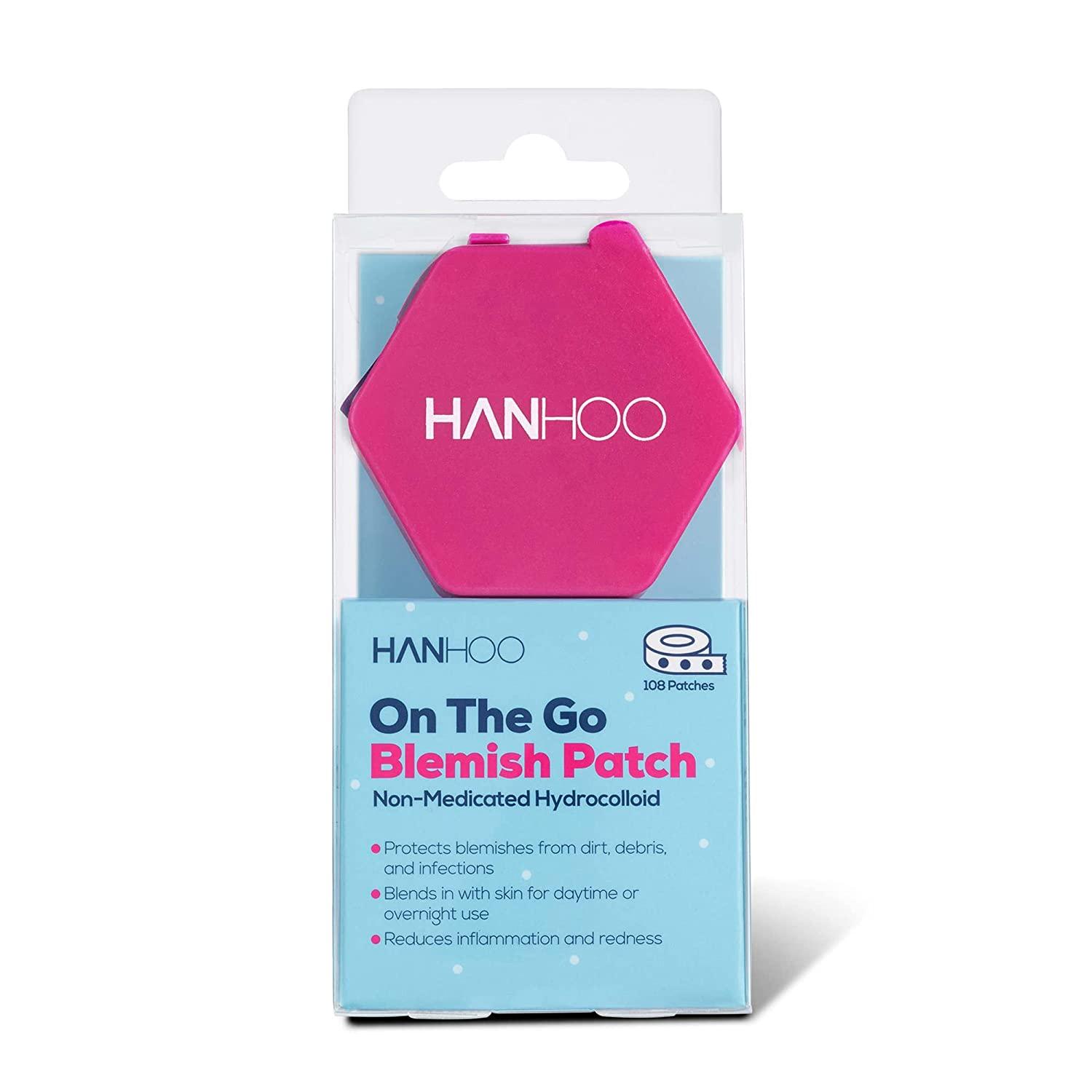 Hanhoo On the Go Blemish Patch - Hydrocolloid Spot Treatment for Acne ...