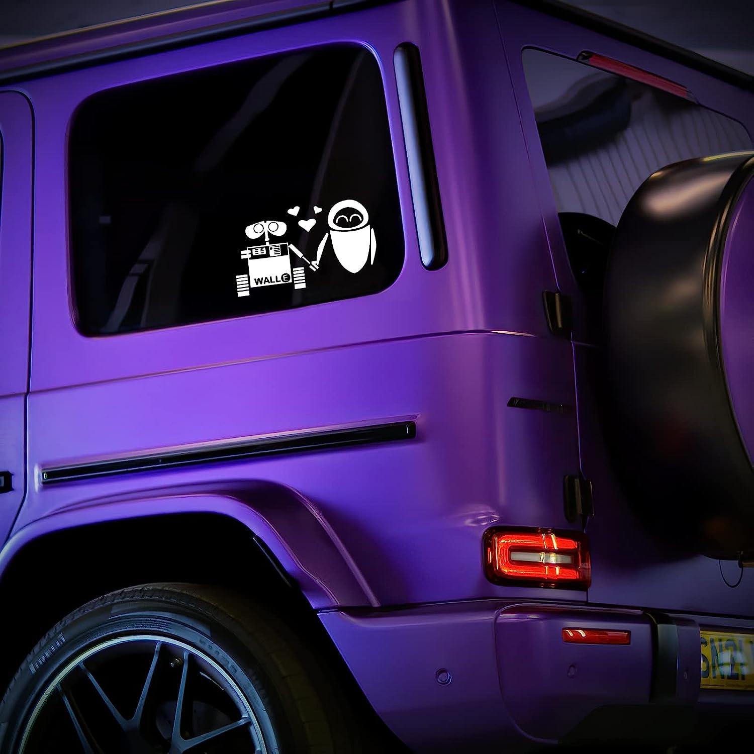 Love Wall E Vinyl Sticker Decal | White | 7 x 4 | Car, Truck, Laptop ...