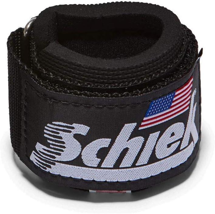 Schiek Sports Model 1100-WS Extra-Wide Wrist Straps in Black - Enhanced ...