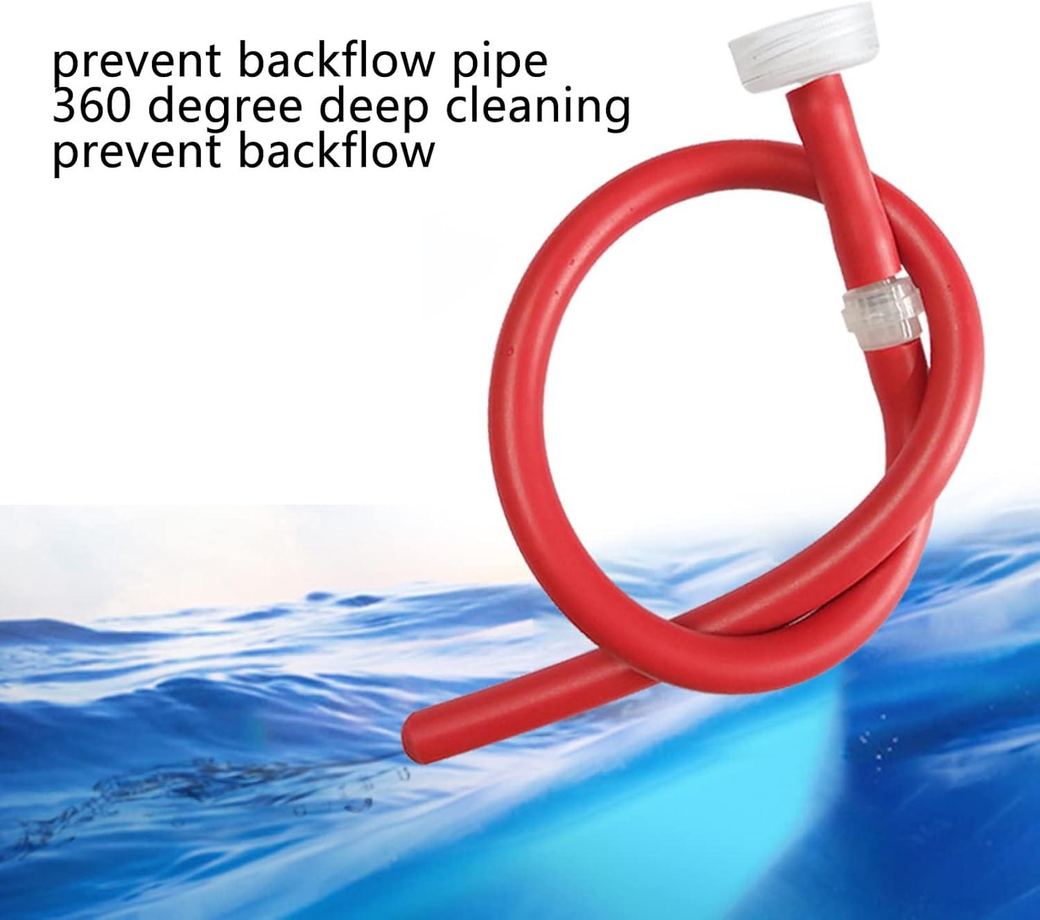 Premium Silicone Shower Sound Hose - Flexible Enema Nozzles for Anal ...