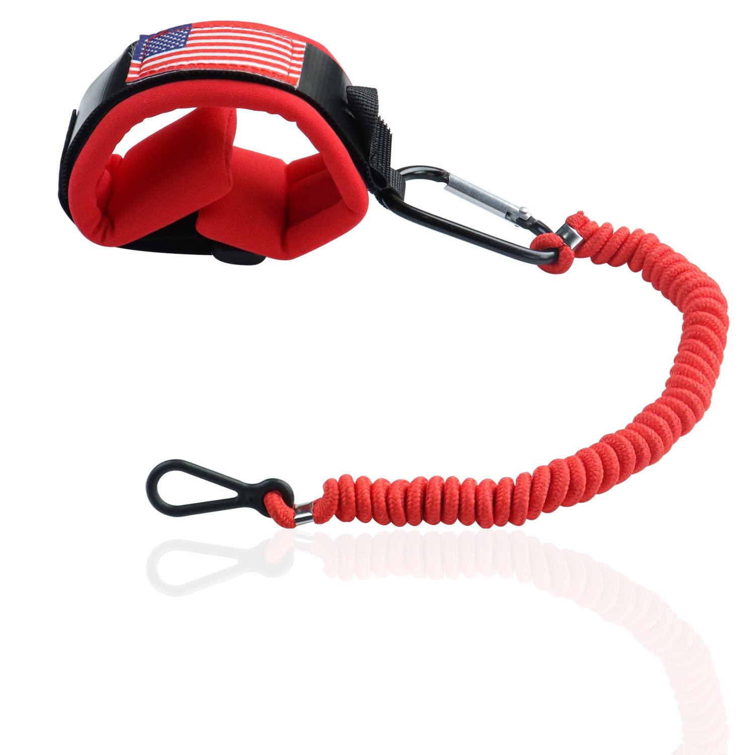 Boat Kill Switch Lanyard with Big Wrist Strap | 54 Inch Marine Safety ...