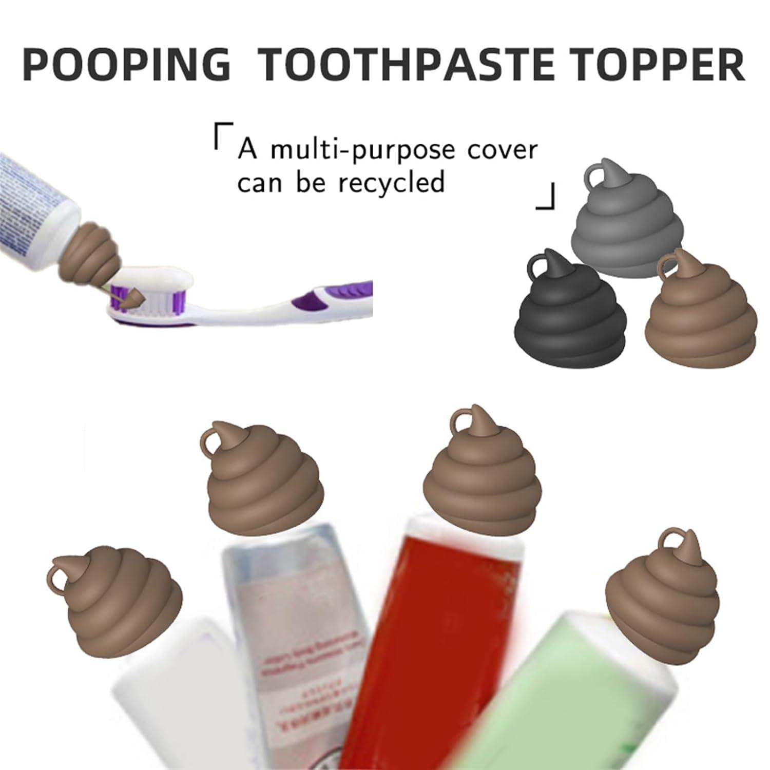 Funny Toothpaste Caps | Reusable Silicone Toothpaste Squeezers | Safe ...