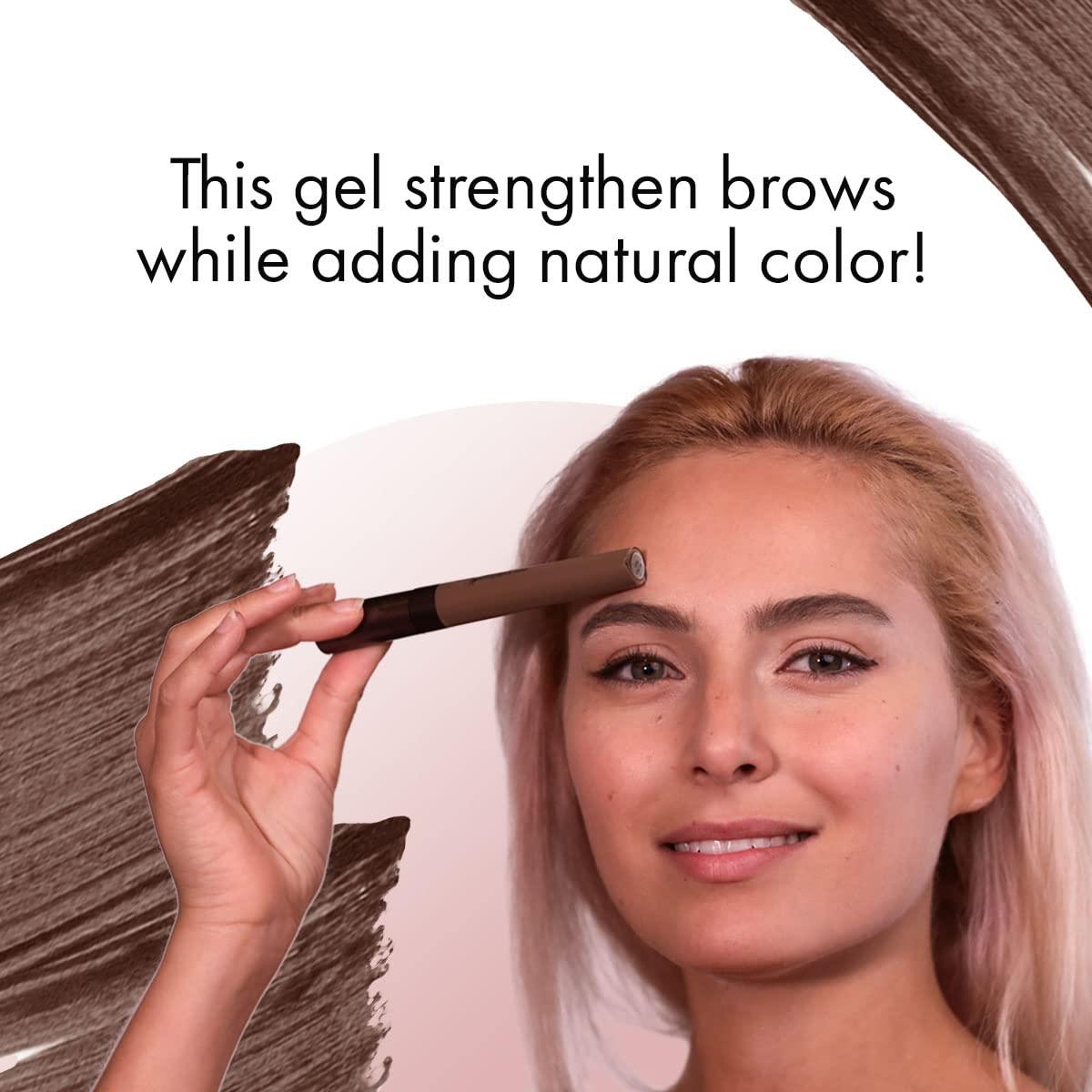 Sorme Cosmetics Natural Dark Brown Brow Shaping Gel - Non-Flaking ...