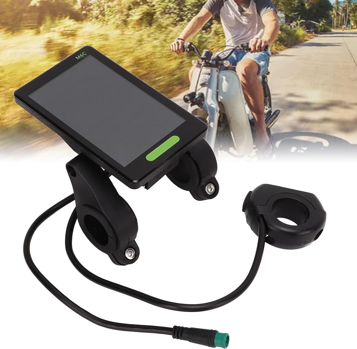 Waterproof LCD Display Panel for Electric Bike | Large Screen Bike ...