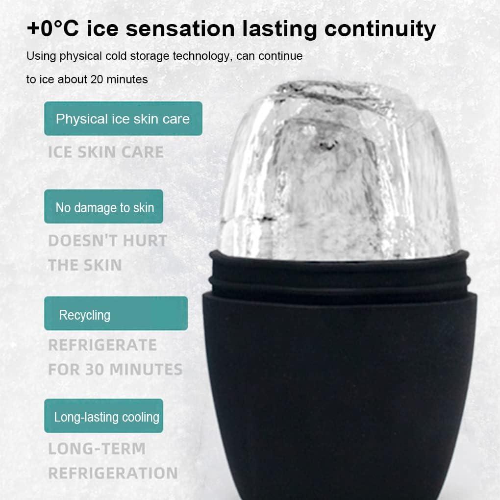 Face Ice Cubes Silicone Roller - Reusable Moisturizing & Cooling ...