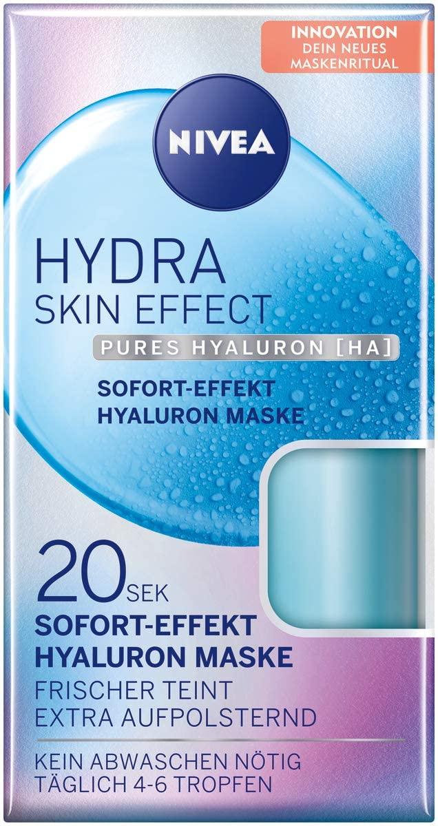 NIVEA Hydra Skin Effect Instant Hyaluronic Mask 100ml | Quick Hydrating ...