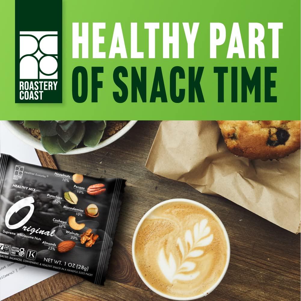 Roastery Coast Daily Nuts Original Mixed Nuts Snack Packs - 22 ...