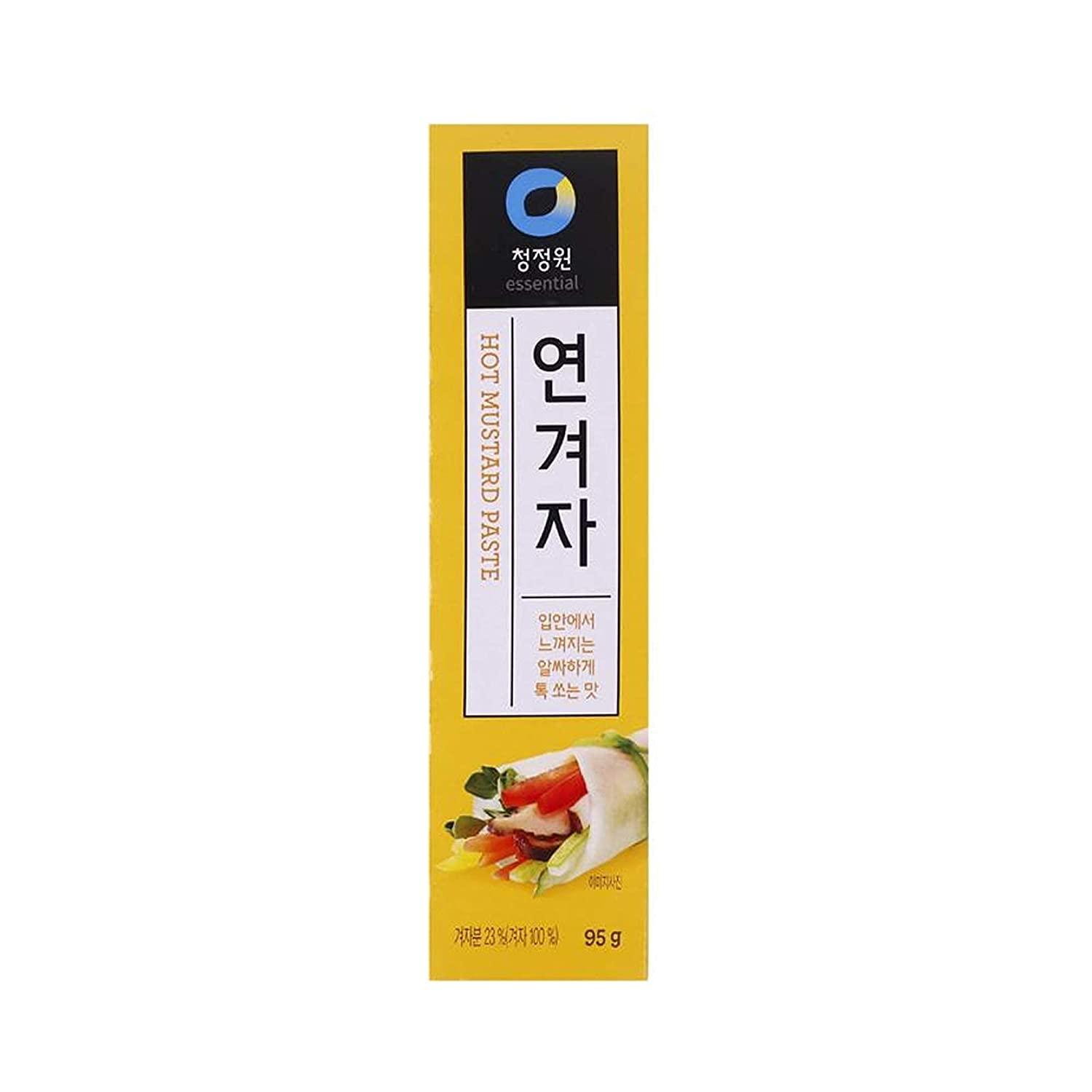 Chung Jung One Korean Premium Hot Spicy Yellow Mustard Paste - All ...