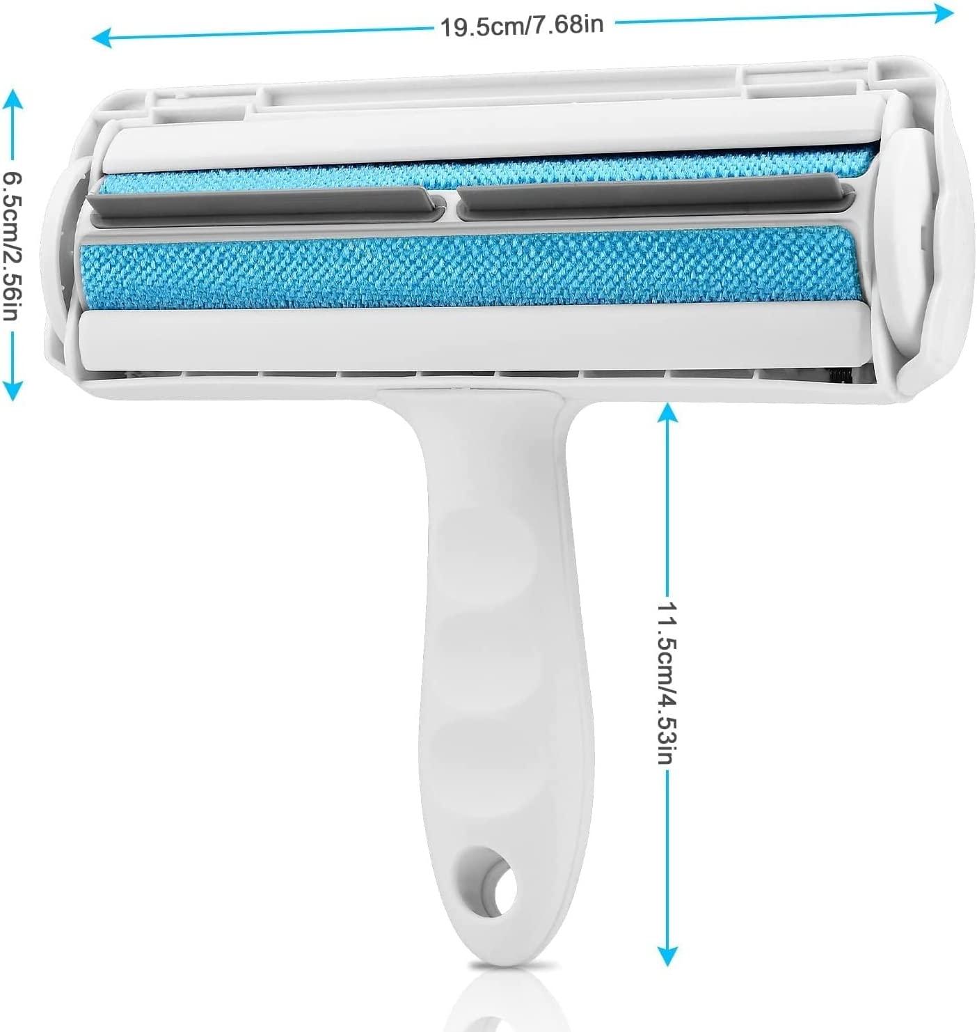 Pet Hair Remover Roller - Reusable Dog & Cat Fur Brush - Self Clean ...