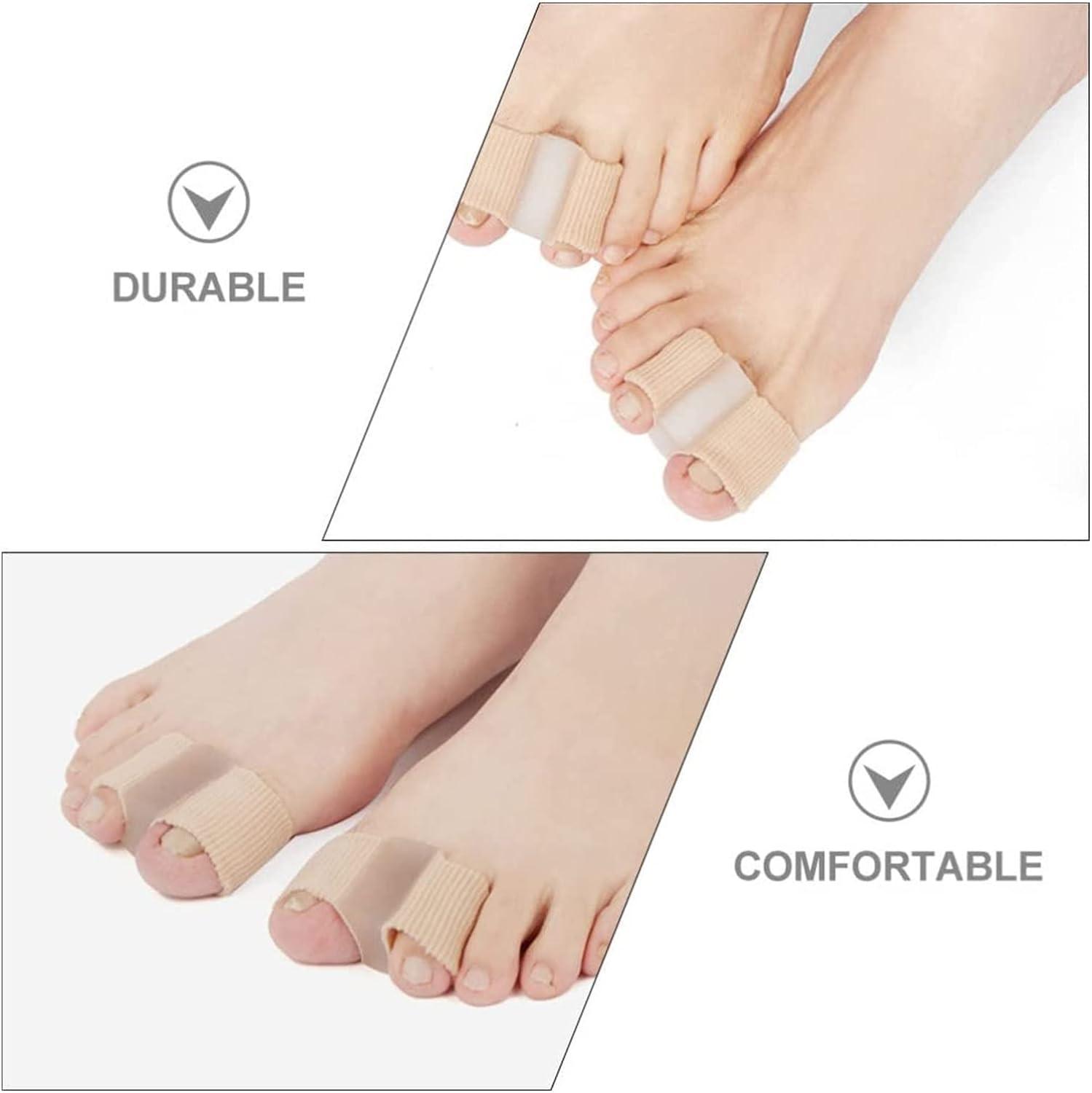 2pcs Nylon Toe Straightener Corrector Splint for Hammer, Claw, and ...