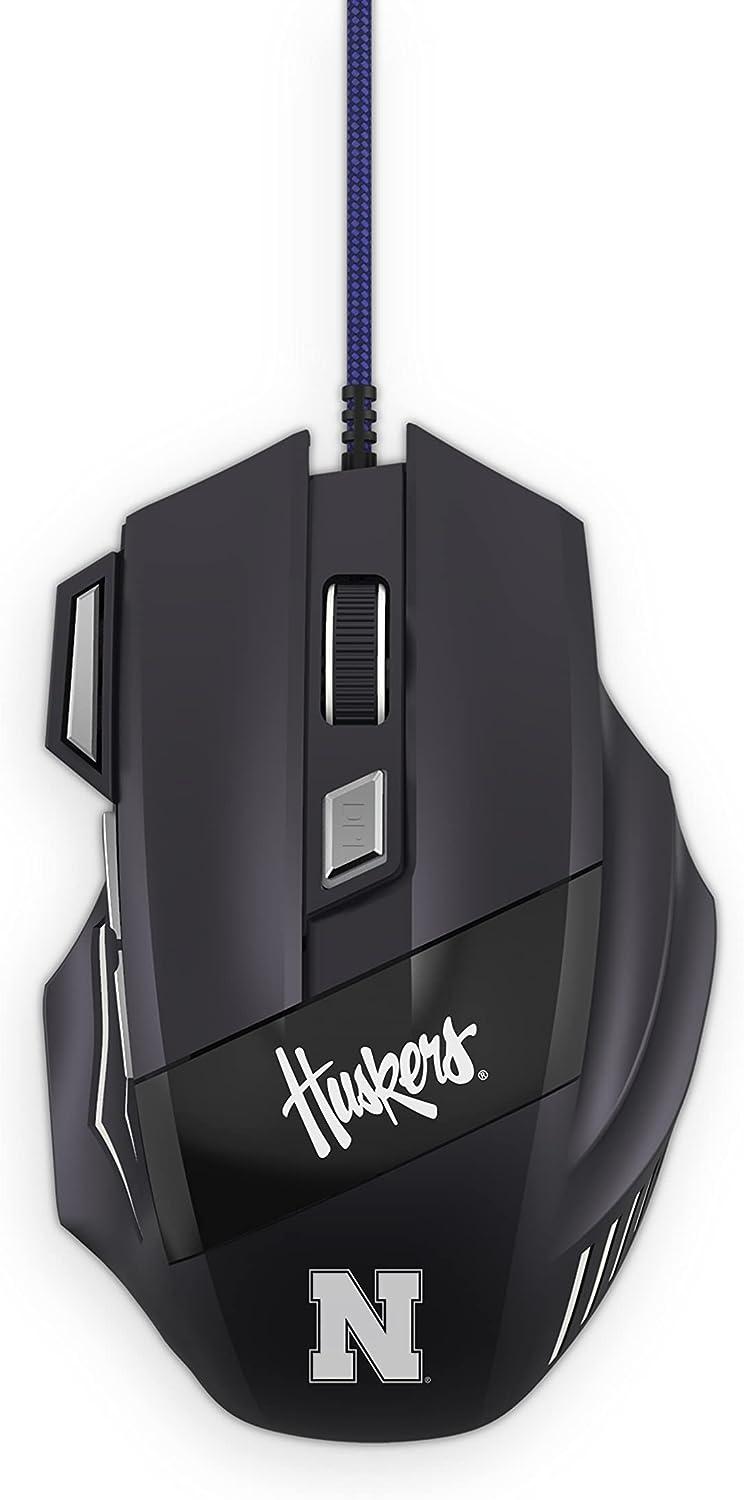SOAR NCAA Nebraska Cornhuskers Gaming Mouse - Officially Licensed | Buy ...