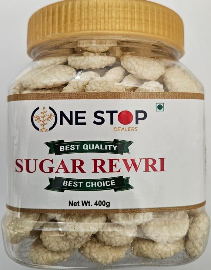 One Stop Dealers Sugar Rewri (400 Gram) - Traditional Indian Sweet ...