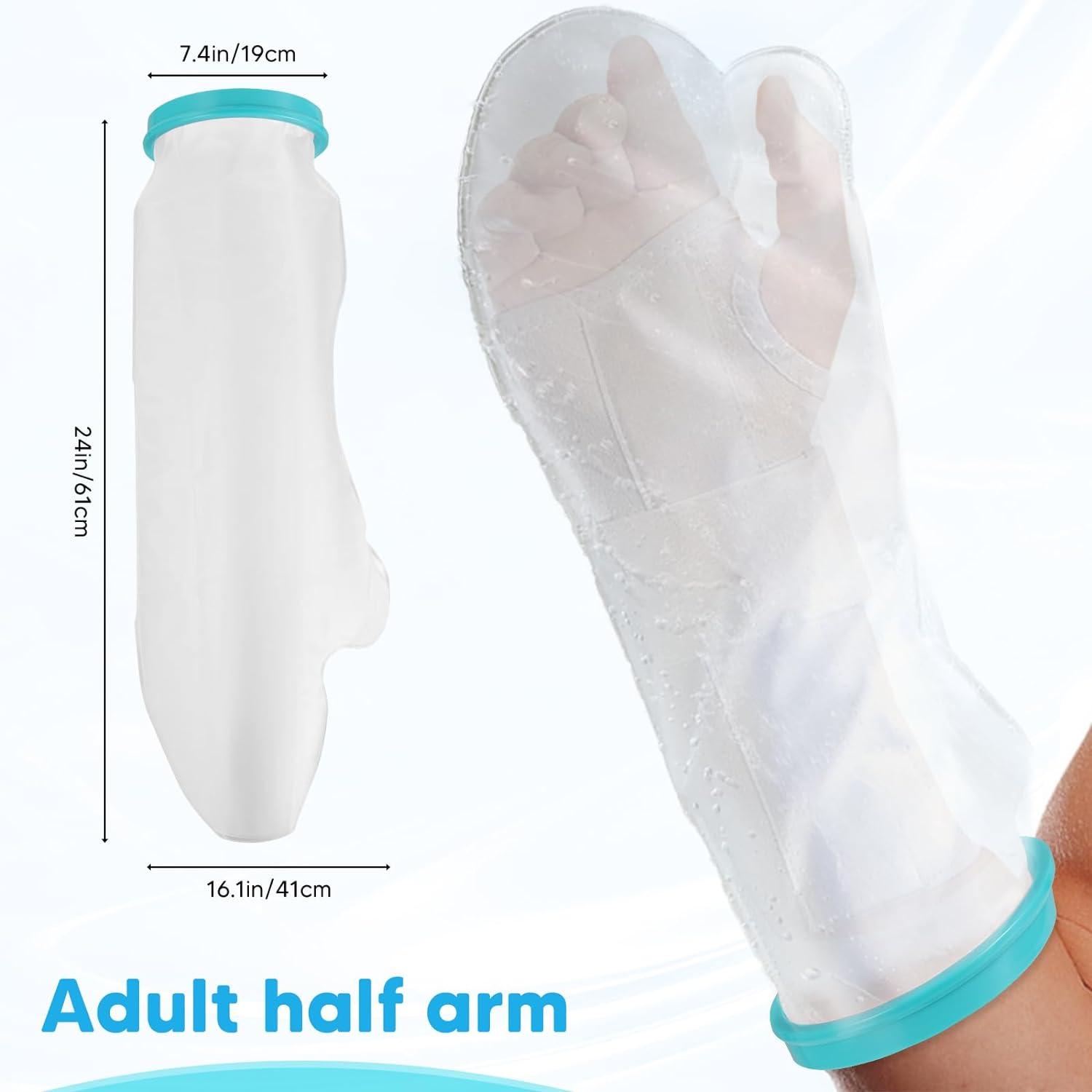 Waterproof Arm Cover for Shower - Adult Cast Protector for Arm, Wrist ...