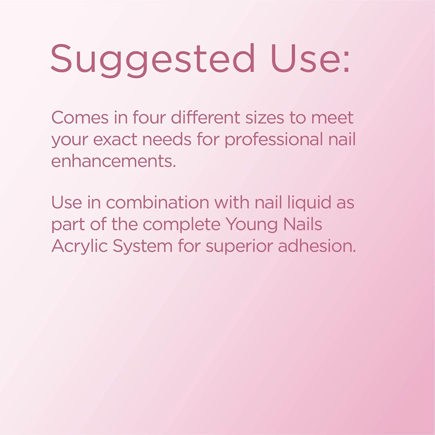 Young Nails Speed Acrylic Powder - Flawless Consistency, Superior ...
