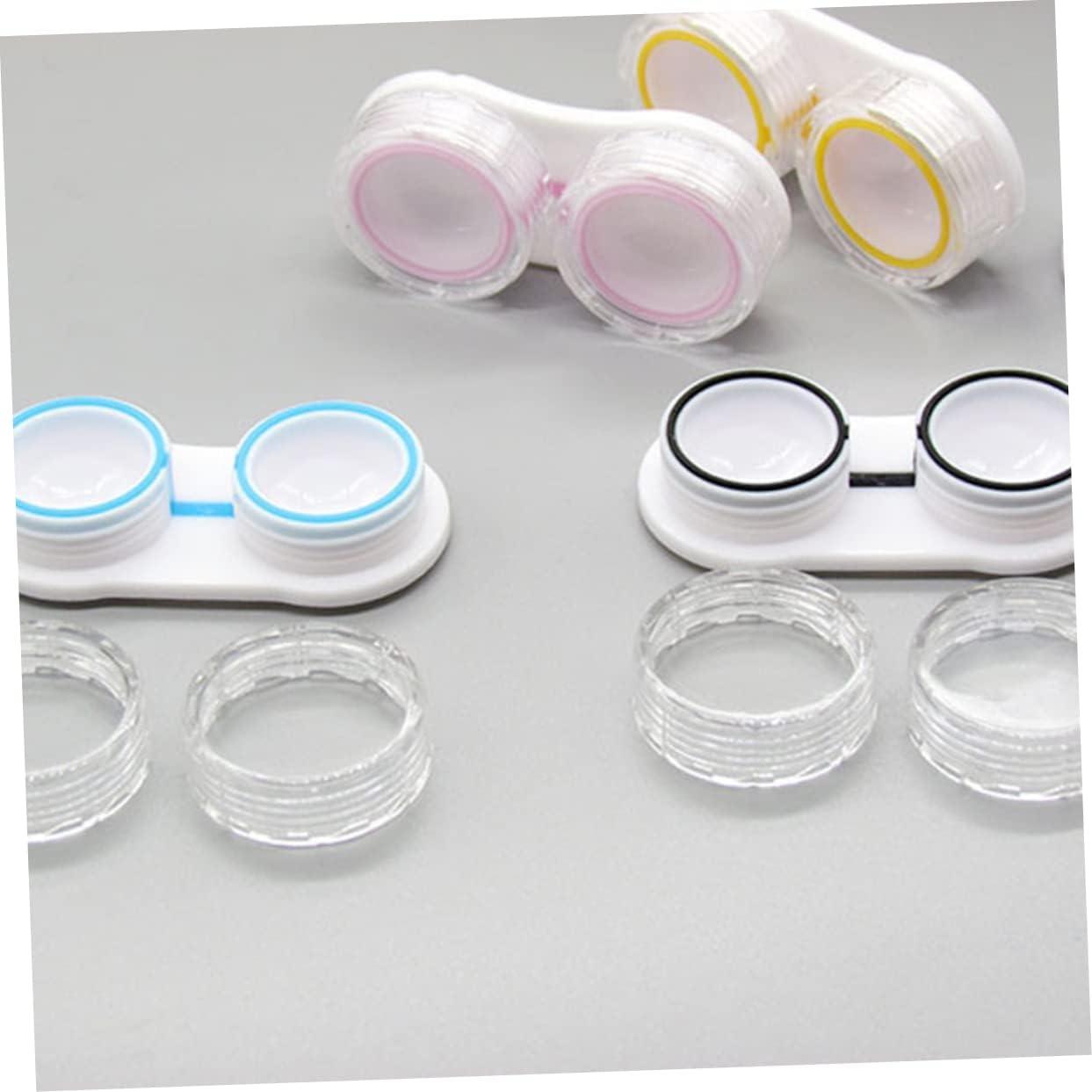 Homsfou 15-Pack Transparent Contact Lens Storage Container | Lens ...