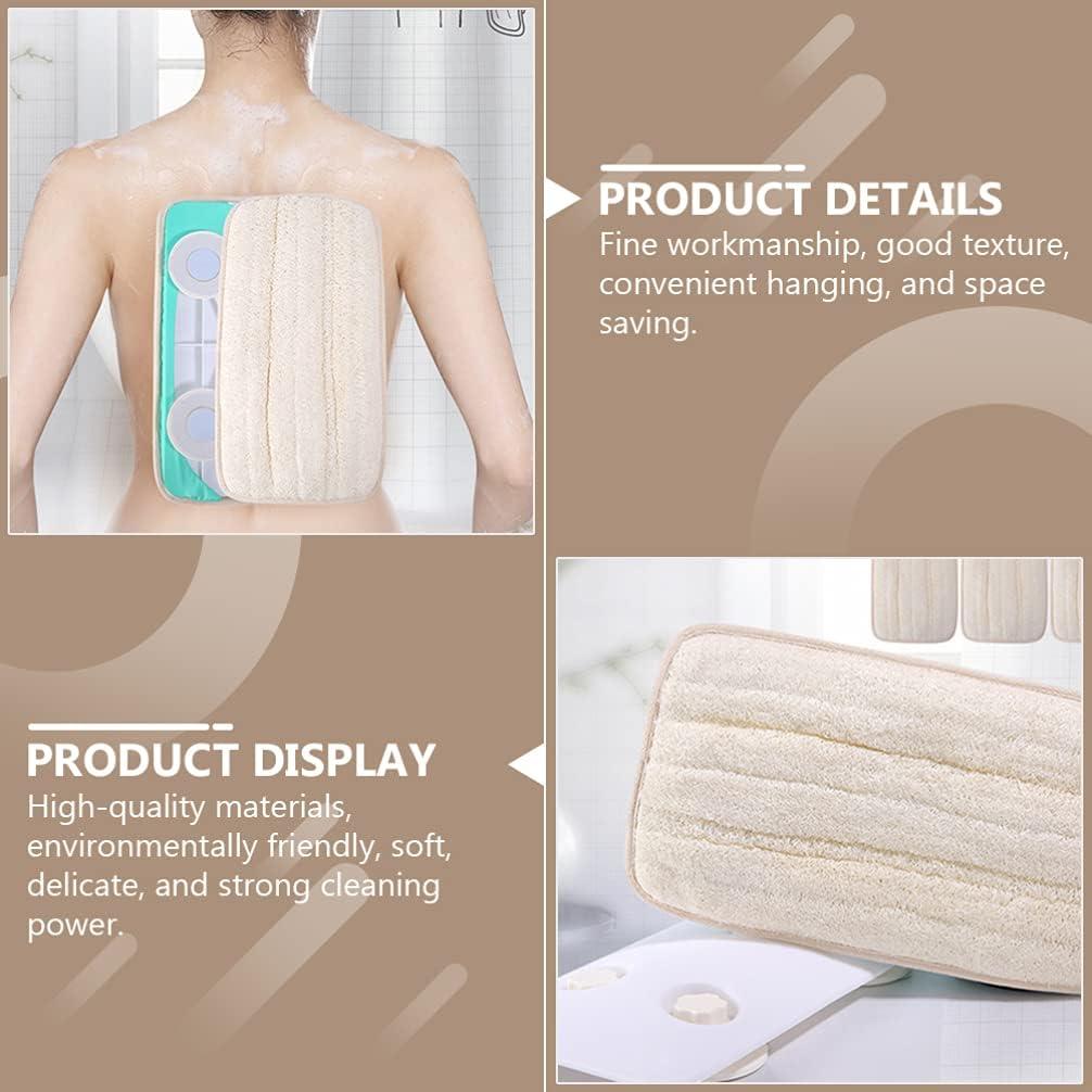 Healifty Wall-Mounted Shower Back Scrubber for Exfoliating | Body ...
