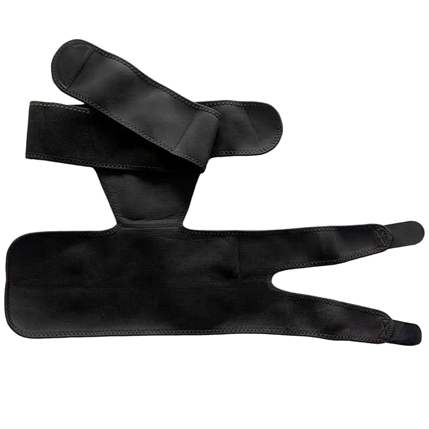 Layhou Adjustable Groin Support Bandage - Thigh Compression Brace for ...