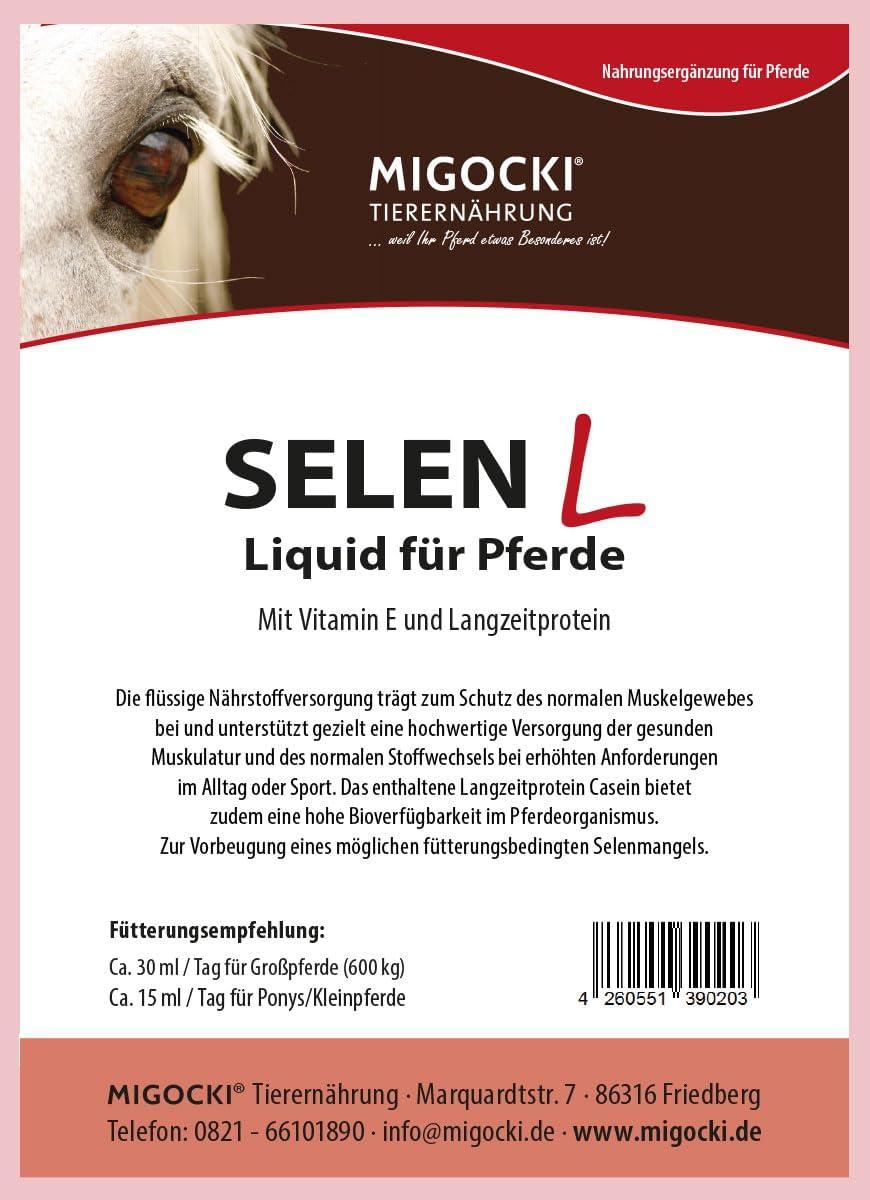 Buy Andr Migocki Selen-E Liquid for Horses | Vitamin E Supplement for ...