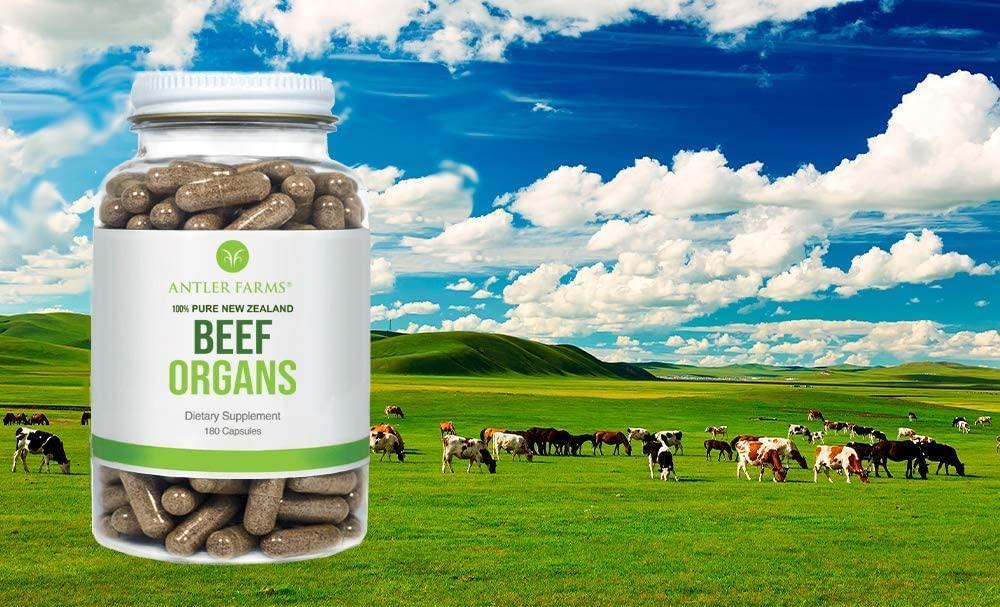 Antler Farms 100% Pure New Zealand Beef Organs - Heart, Liver, Kidney ...