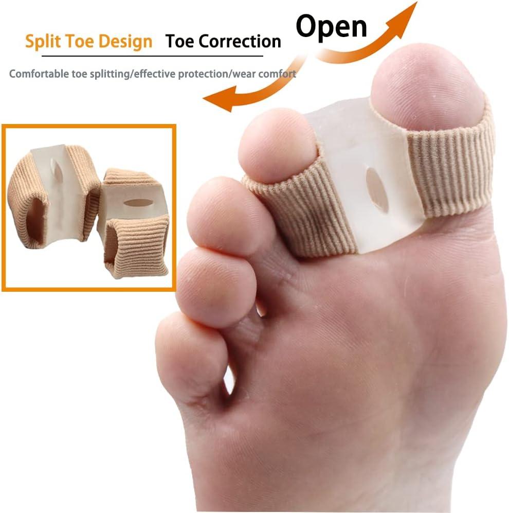 Soft & Skin-Friendly Toe Straightener & Separator for Foot Pain Relief ...