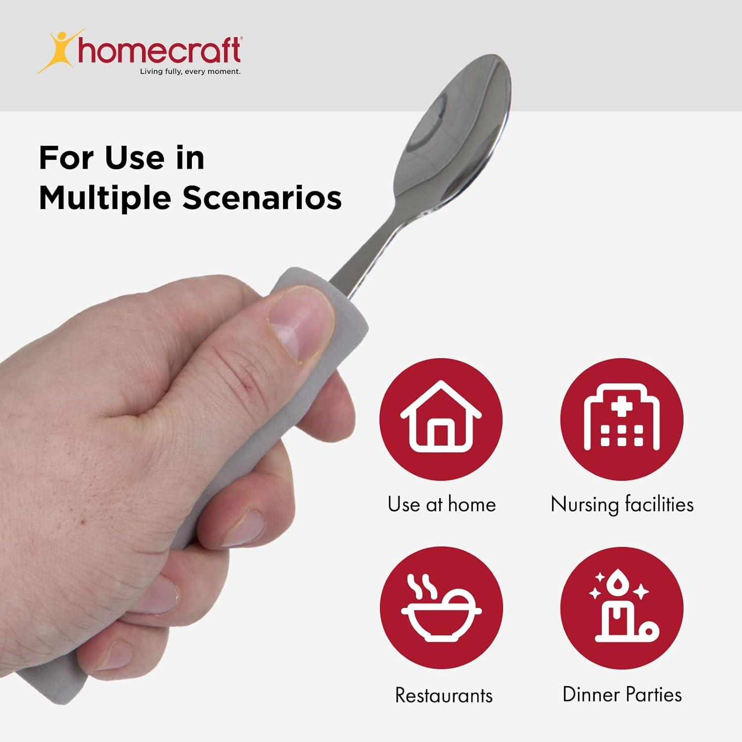 Homecraft Lightweight Foam Handled Teaspoon - Elderly & Disabled ...