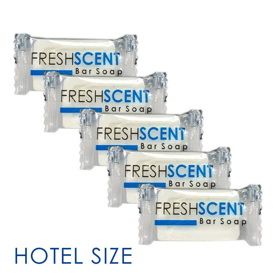 Freshscent 0.5 oz Bar Soap (100 Pack) - Individually Wrapped Vegetable ...