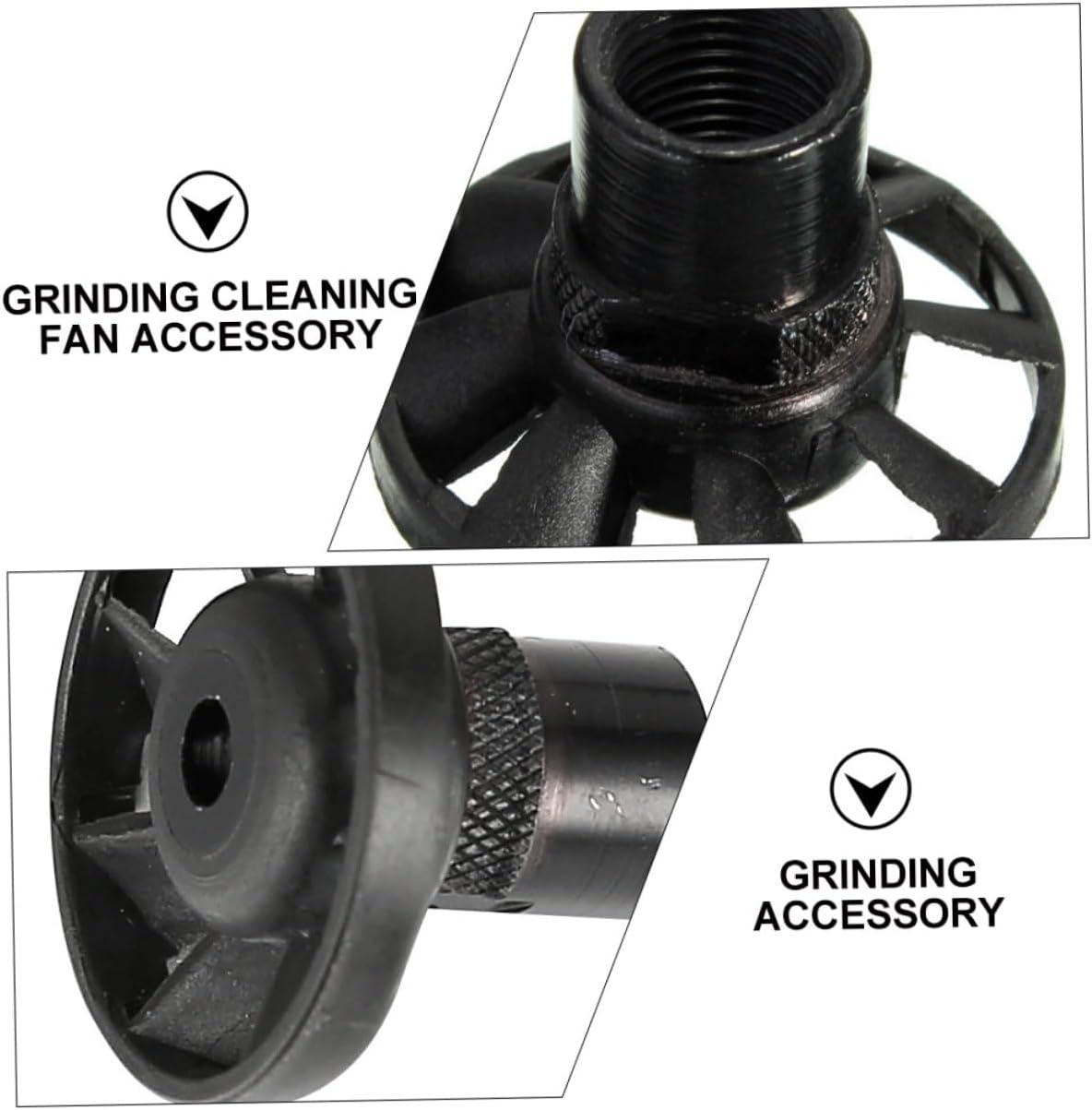 FOMIYES Cleaning Accessories 2pcs Electric Grinding Chuck Fan Dust ...