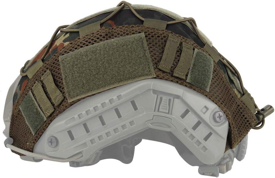 WarmHeartting Tactical Helmet Cover - Camouflage Fast Helmet ...