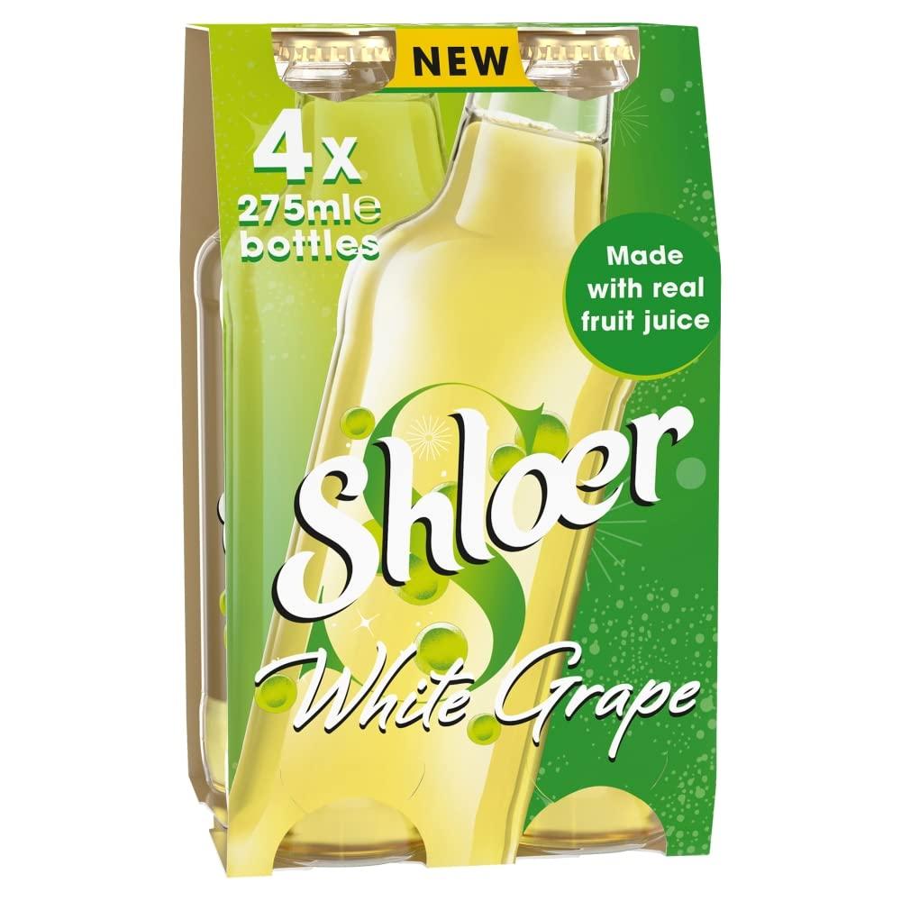 Shloer White Grape Sparkling Fruit Drink 4 x 275ml | Buy Now with ...