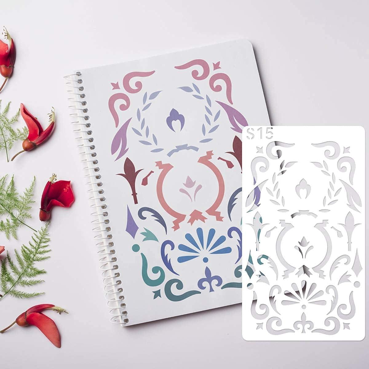 25 Pcs Stencil Drawing Kit for Kids | Plastic Stencils with 400+ Shapes ...