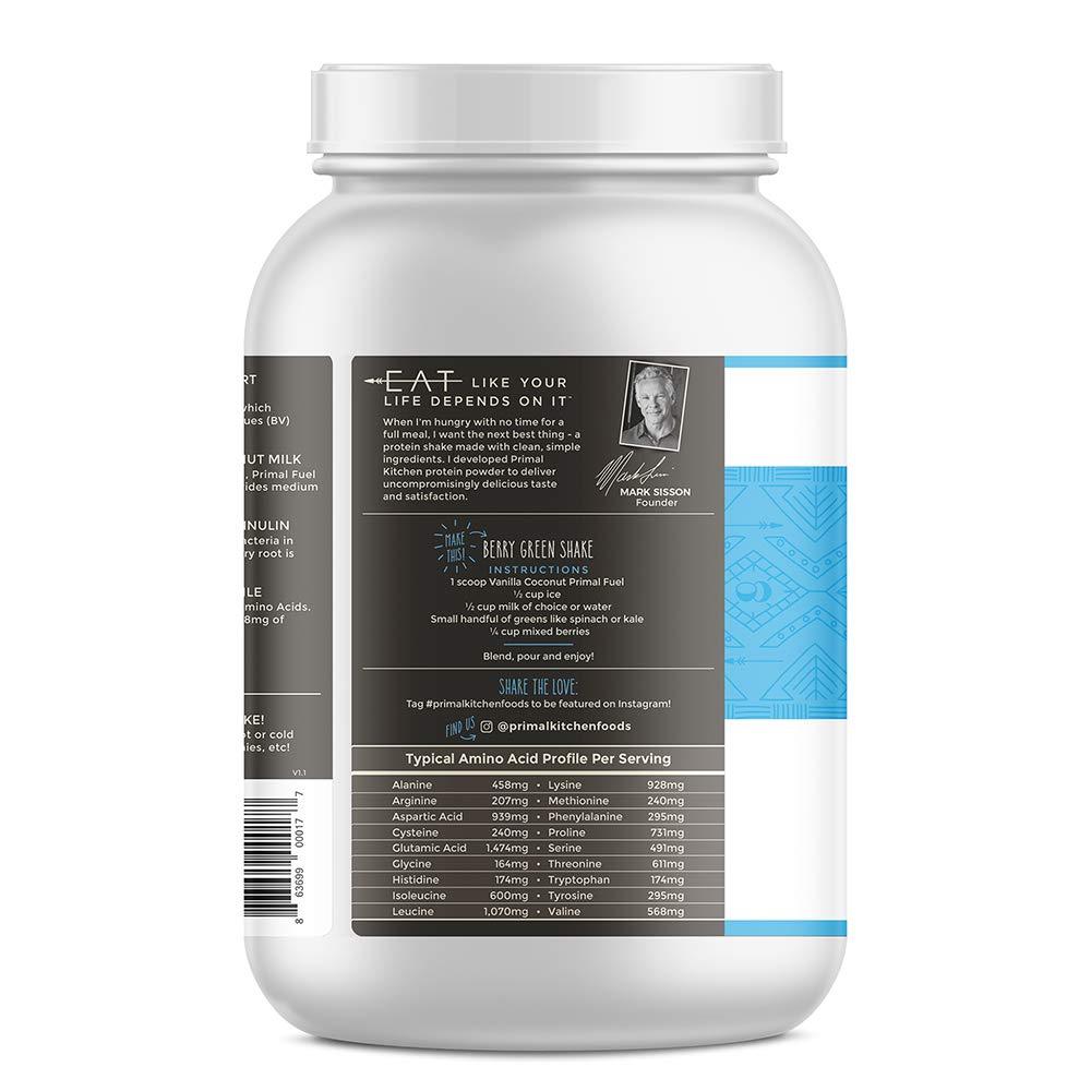 Primal Kitchen Primal Fuel Whey Protein Powder - Vanilla Coconut | 42 ...