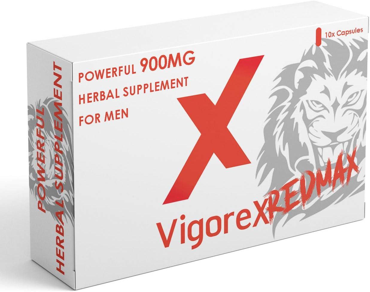 VigoreX REDMAX 900MG - 20 Capsule Pack - 900mg Super Strength Ginseng ...