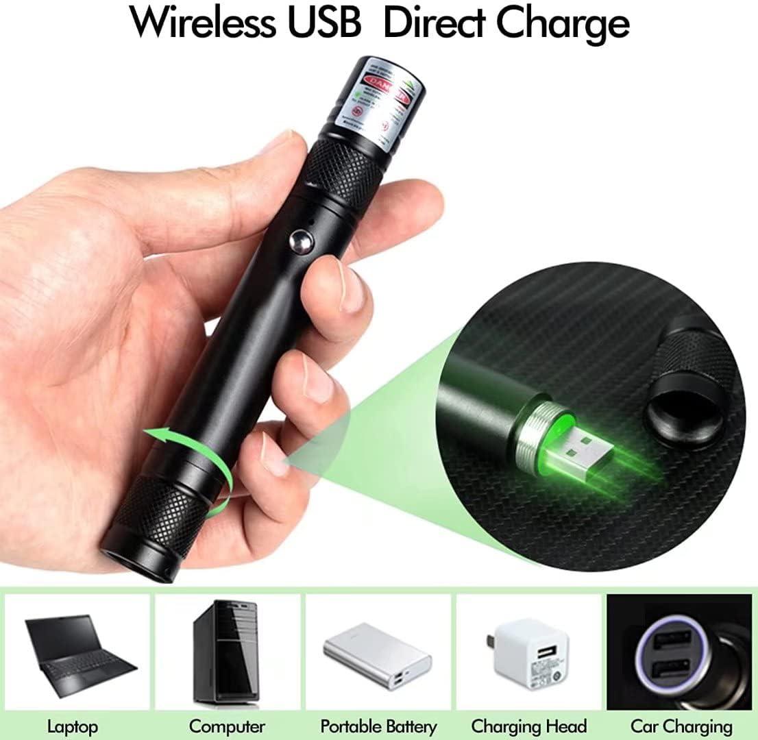 Cyahvtl Laser Pointer, Tactical Flashlights 2000 Metres Green Long ...