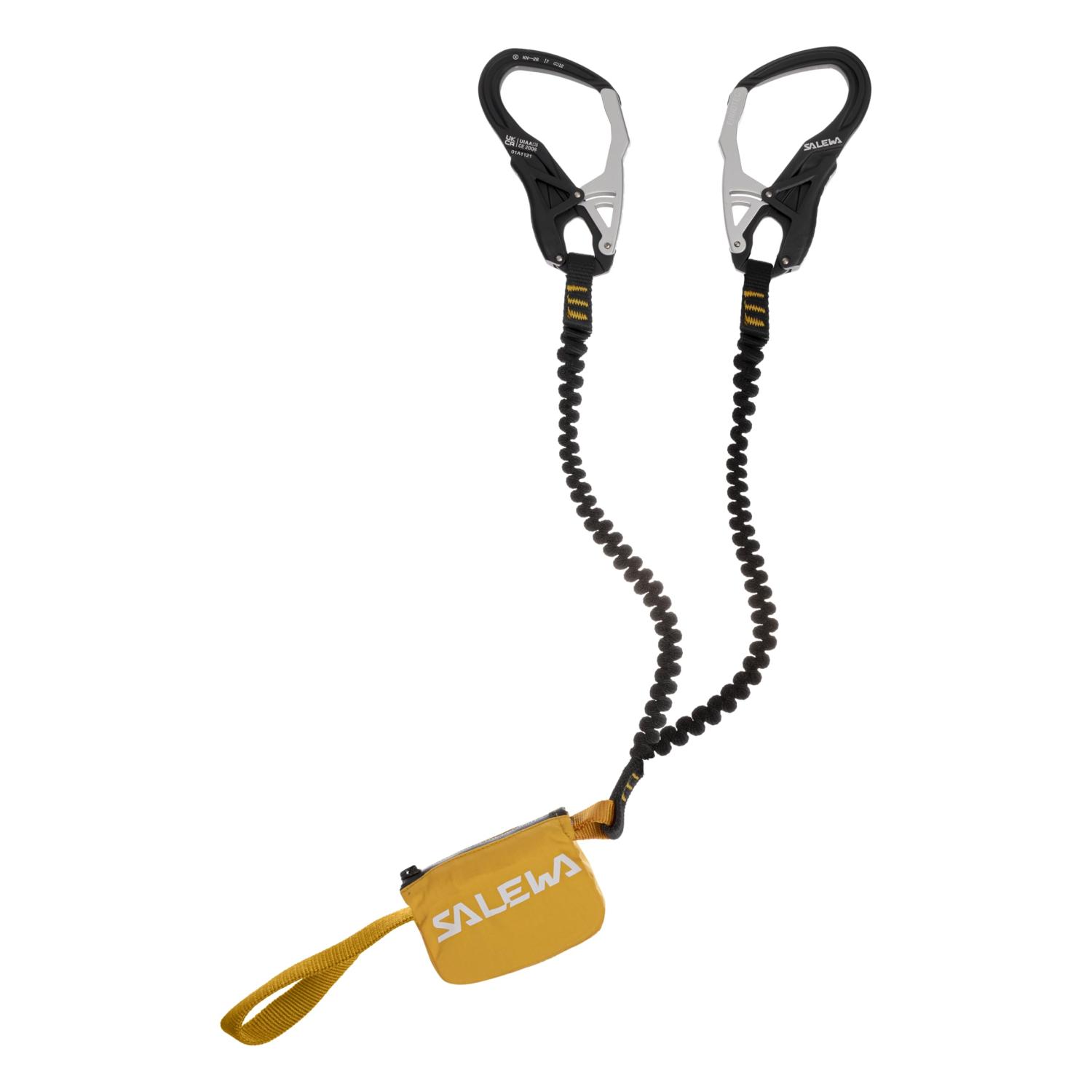 Salewa Via Ferrata Ergo Core Black/Yellow UNI - Premium Climbing Gear ...