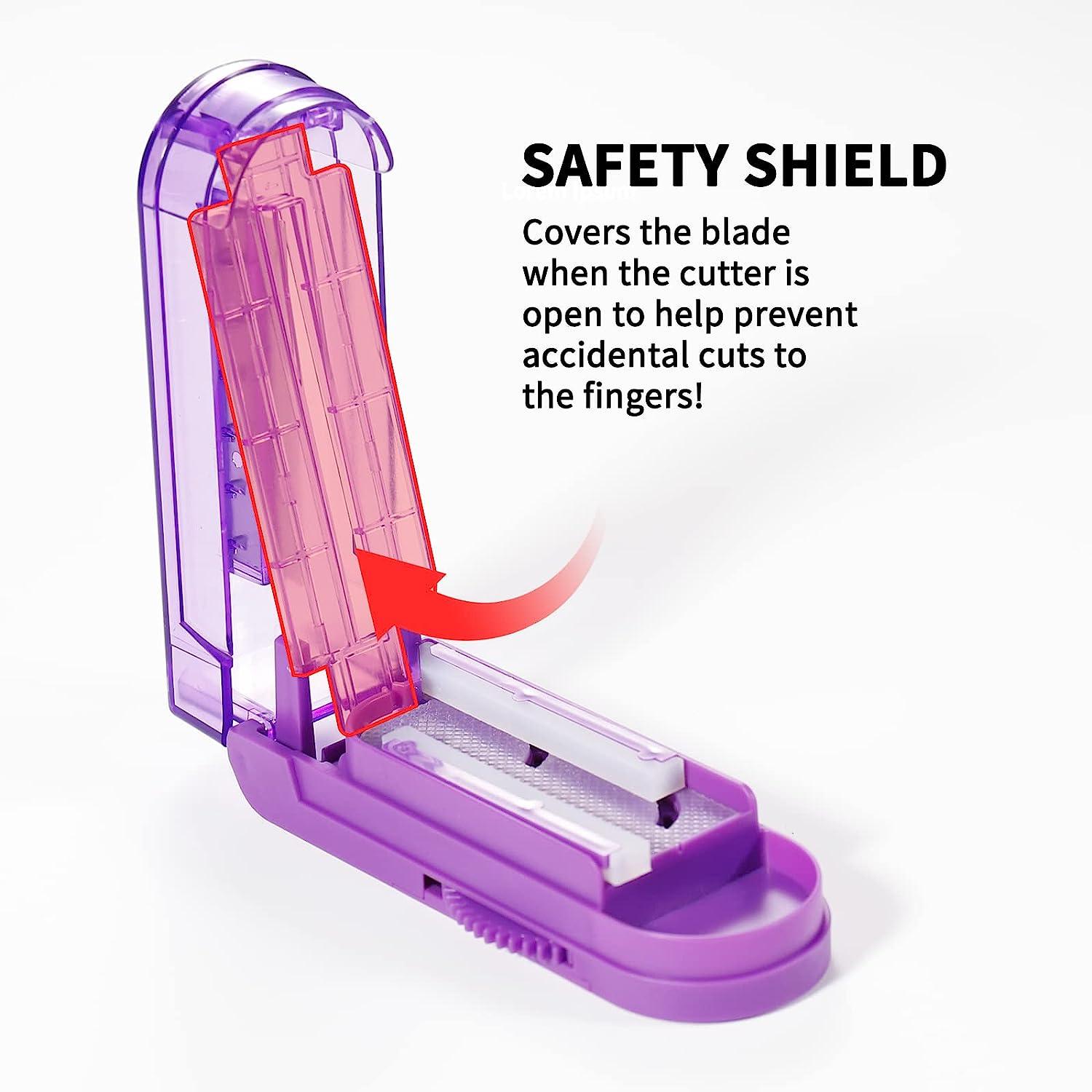 Pill Cutter and Splitter with Dispenser - Cleanly Cut Tablets into Half ...