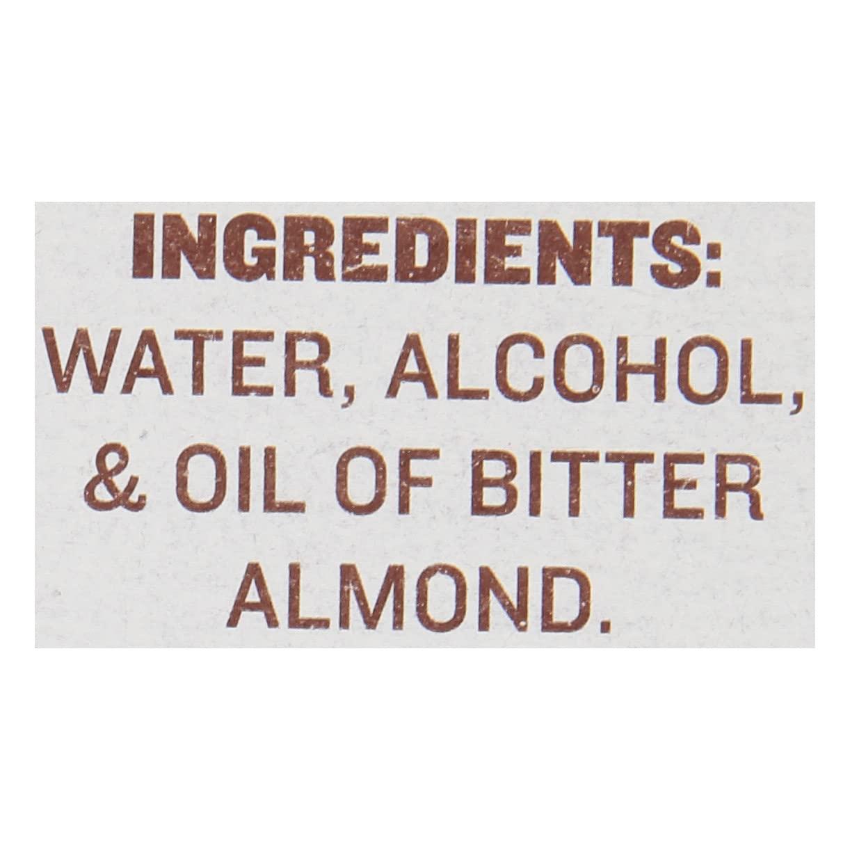 McCormick Pure Almond Extract 2 fl oz - Authentic Flavor Enhancer (Pack ...