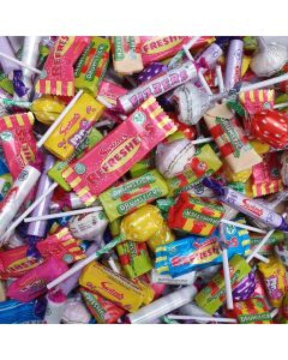 Swizzels 1Kg love hearts double lollies fruit lollies parma violets ...