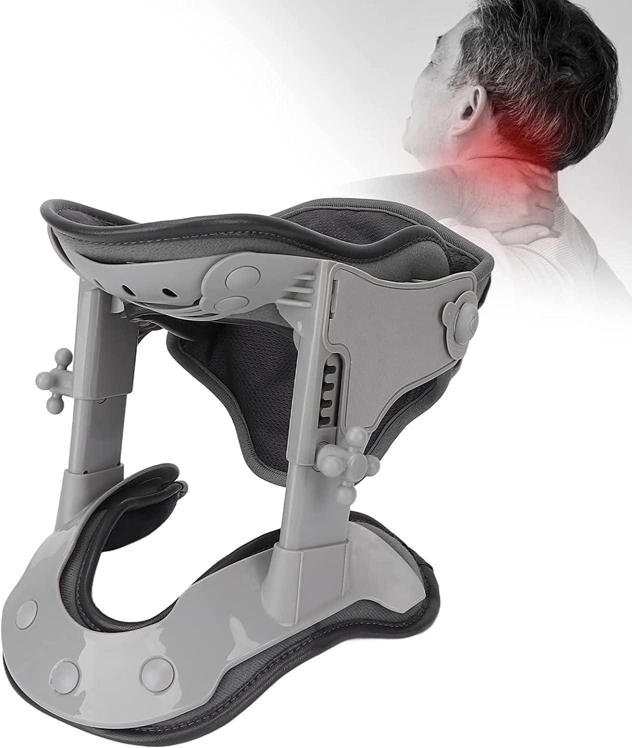 ININOSNP Neck Retractor Collar - Adjustable Heated Neck Support ...