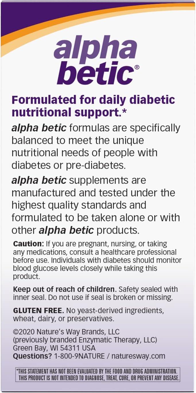 Nature's Way Alpha betic Multivitamin Energy Support 30 Count - Boost ...